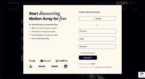 【お試し】Motion Arrayを無料体験する方法を解説！【体験できる内容も】 | IzukaEffects