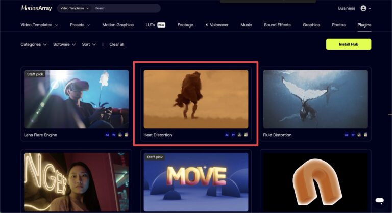 【神】Motion Arrayのプラグインが便利すぎる！使い方とおすすめエフェクトを紹介 | IzukaEffects