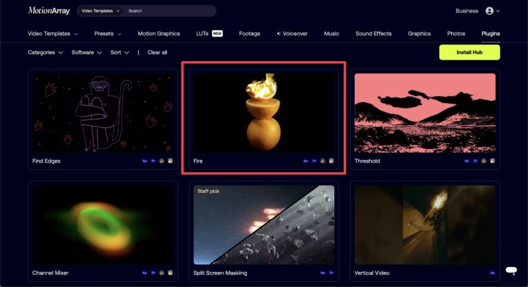 【神】Motion Arrayのプラグインが便利すぎる！使い方とおすすめエフェクトを紹介 | IzukaEffects