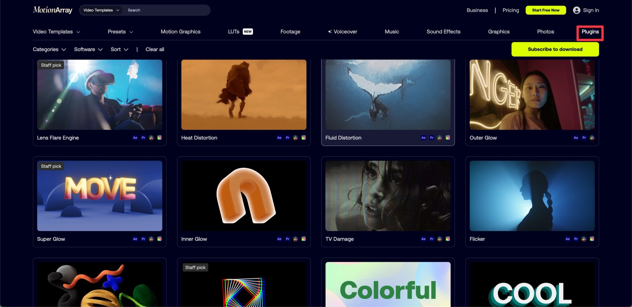 【映像素材はここで完結】Motion Array完全ガイド！使い方からお得な購入方法まで【レビュー付き】 | IzukaEffects