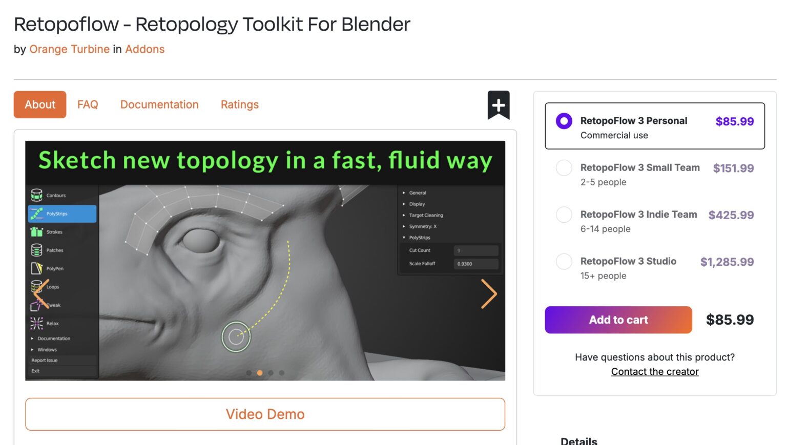 Retopoflow – 爆速のリトポロジーを手に入れろ！【Blenderアドオンレビュー】 | IzukaEffects