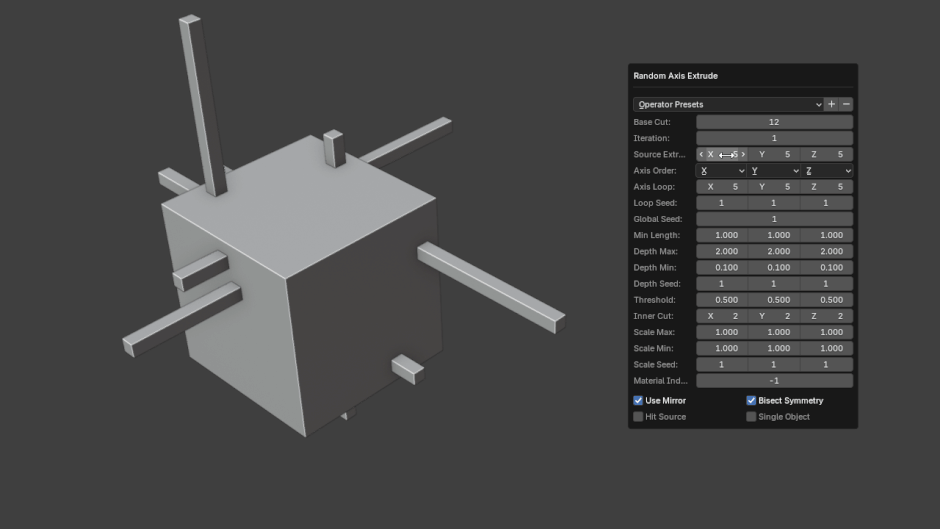Random Flow – メカニックモデリングの神ツール【Blenderアドオンレビュー】 | IzukaEffects