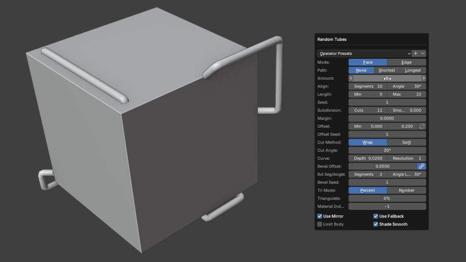 Random Flow – メカニックモデリングの神ツール【Blenderアドオンレビュー】 | IzukaEffects