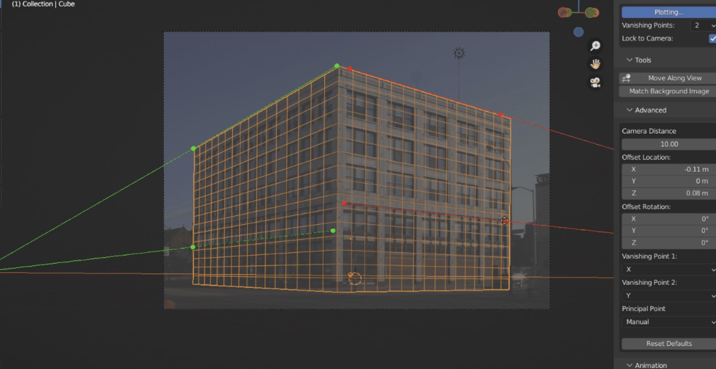 Perspective Plotter – パース設定・カメラマッピングの定番アドオン！実写合成にも。【Blenderアドオンレビュー ...