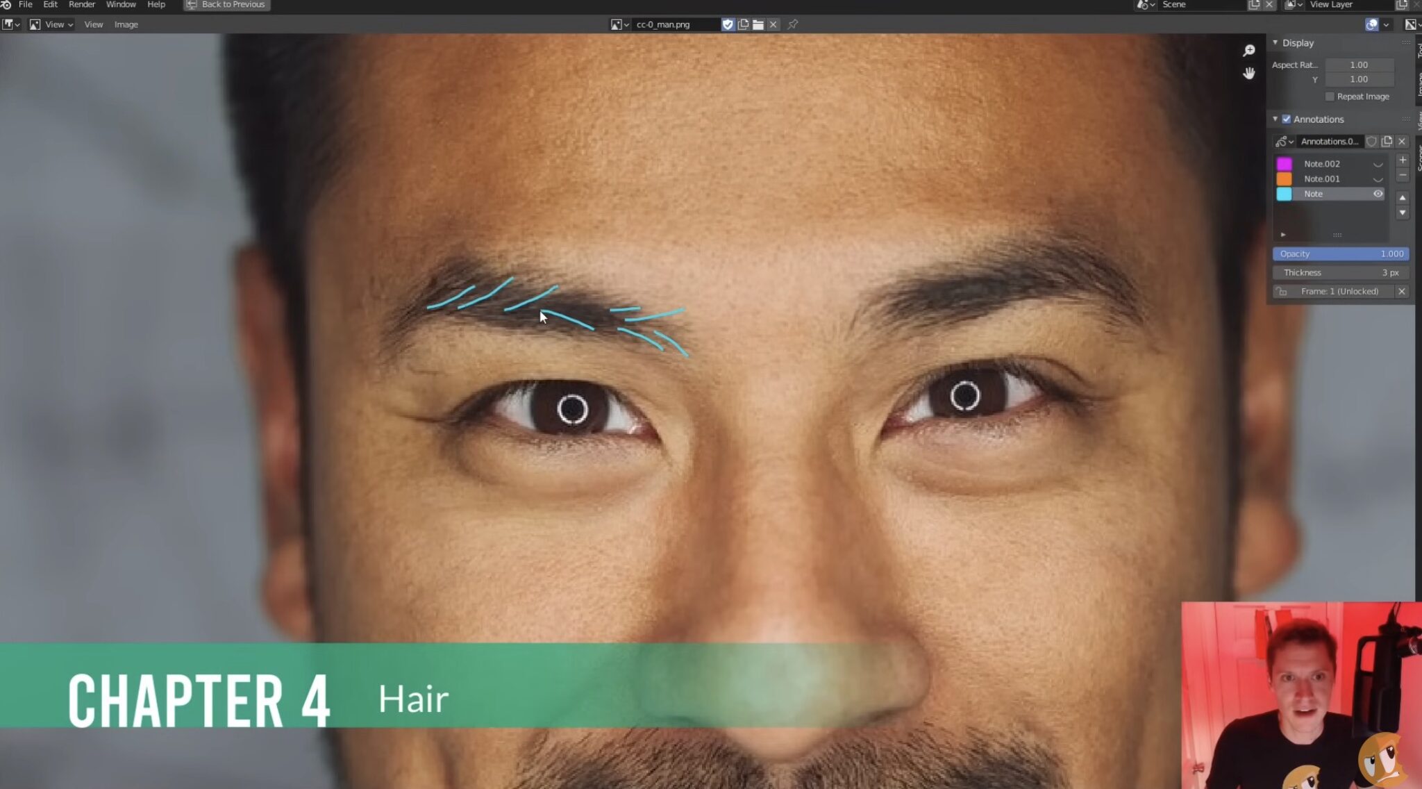HUMAN – 写真のようなリアルな人物モデルを作るBlender講座【レビュー】 | IzukaEffects